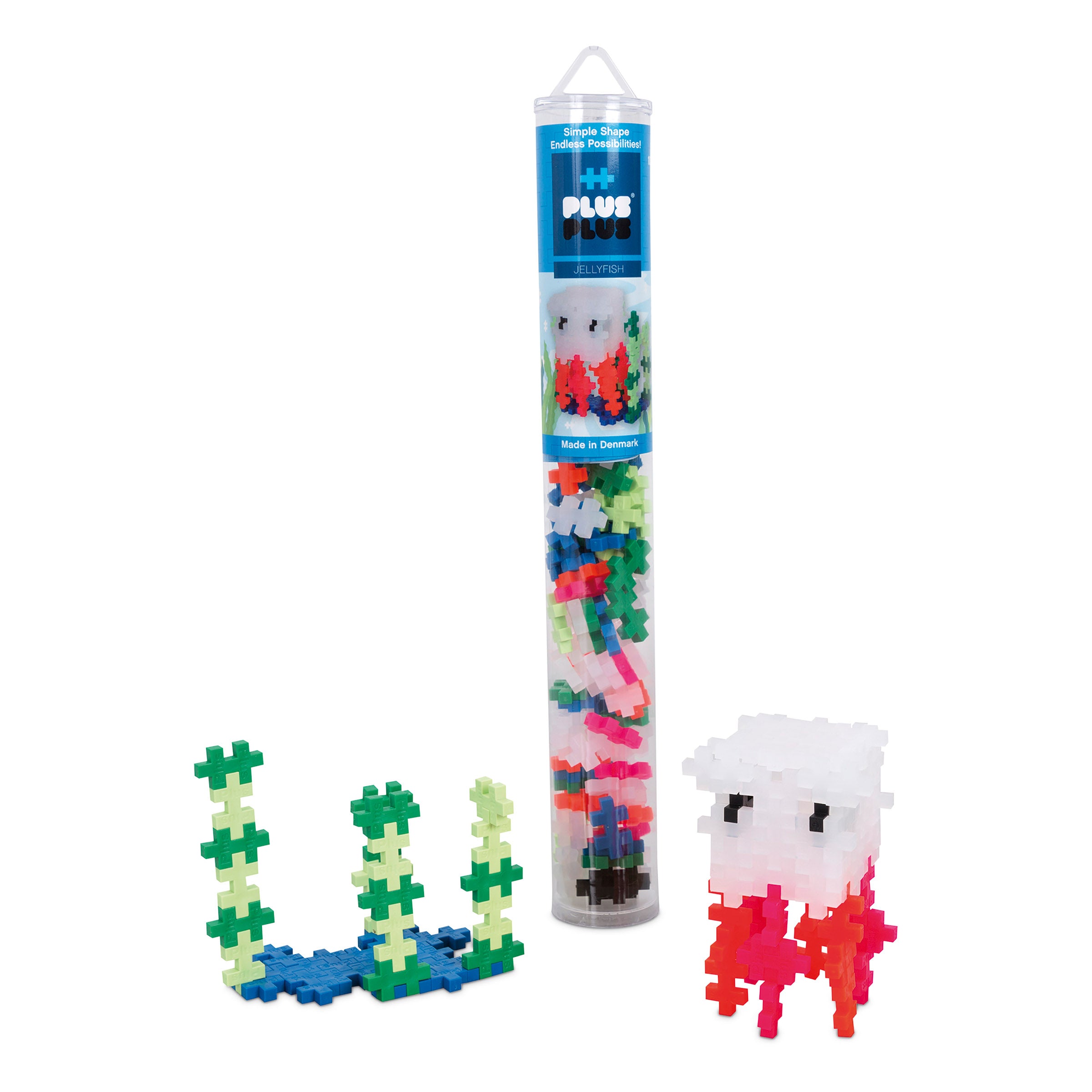 PLUS-PLUS - JELLYFISH - 100 PCS TUBE – Outback Hobbies