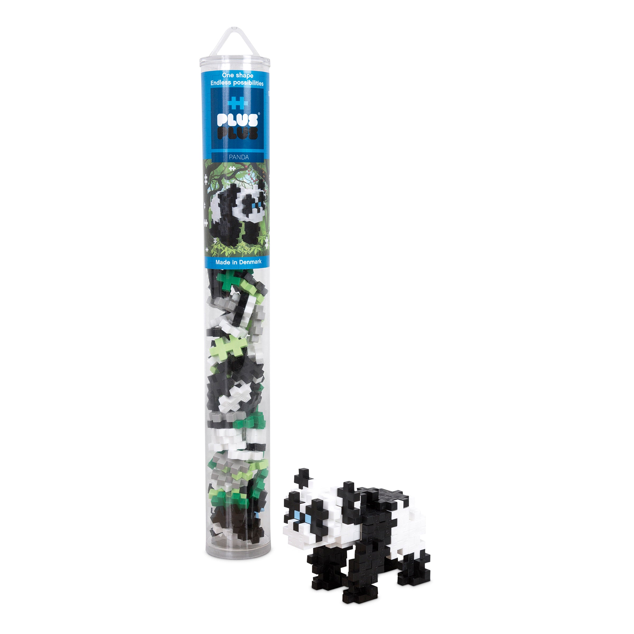 PLUS-PLUS - PANDA - 100 PCS TUBE – Outback Hobbies
