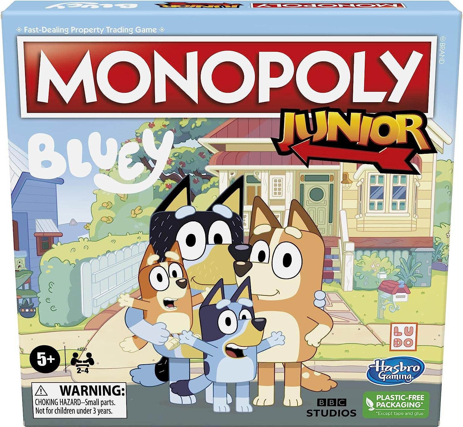 MONOPOLY JUNIOR BLUEY – Outback Hobbies