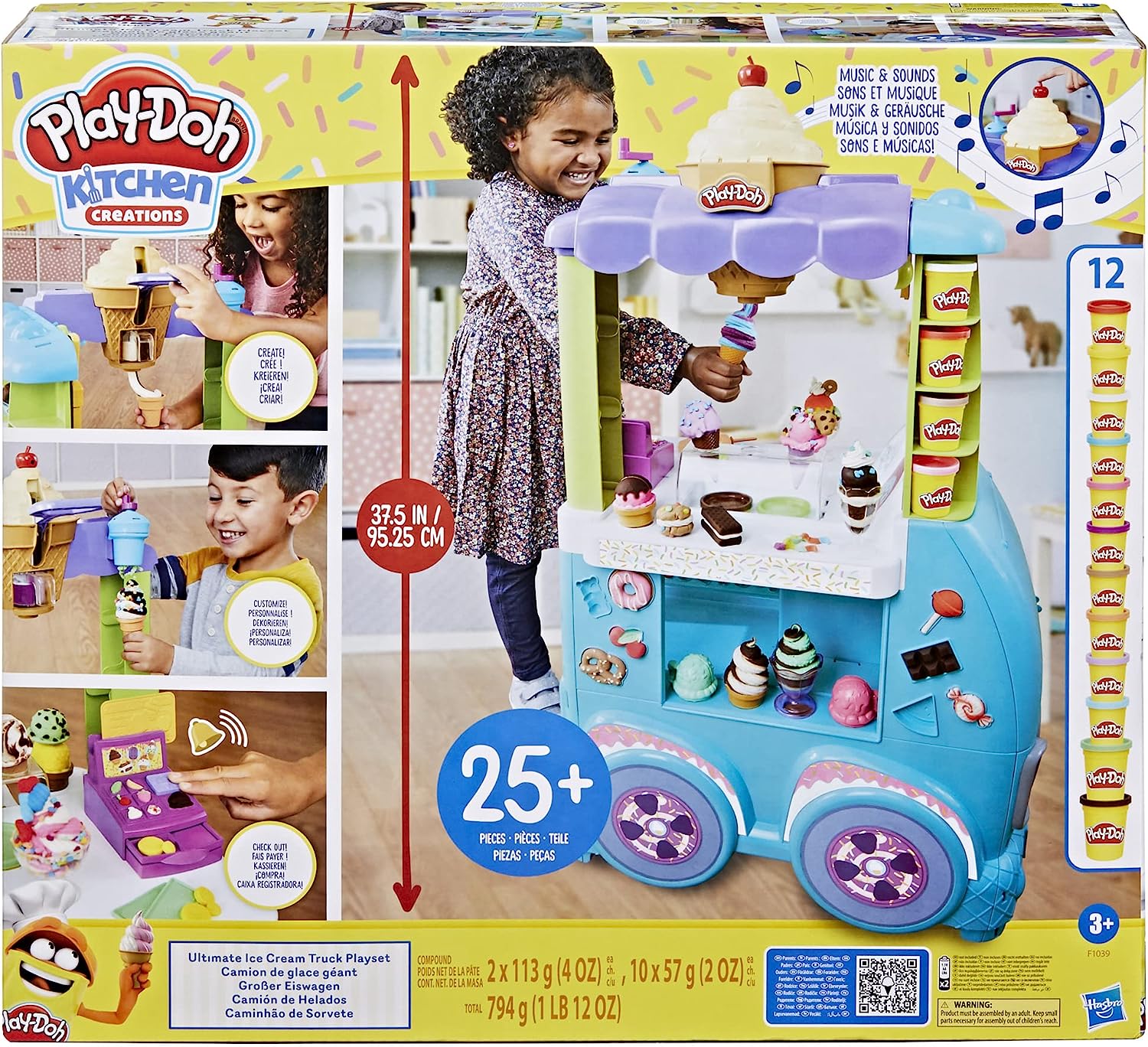 Play-doh PD ULTIMATE ICE CREAM TRUCK PLAYSET – Outback Hobbies