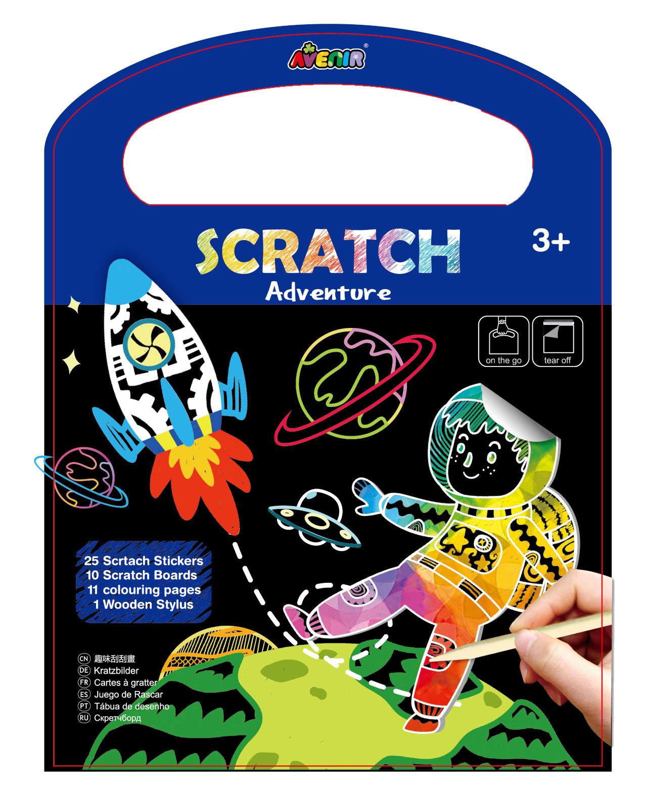 AVENIR - SCRATCH BOOK - ADVENTURE – Outback Hobbies