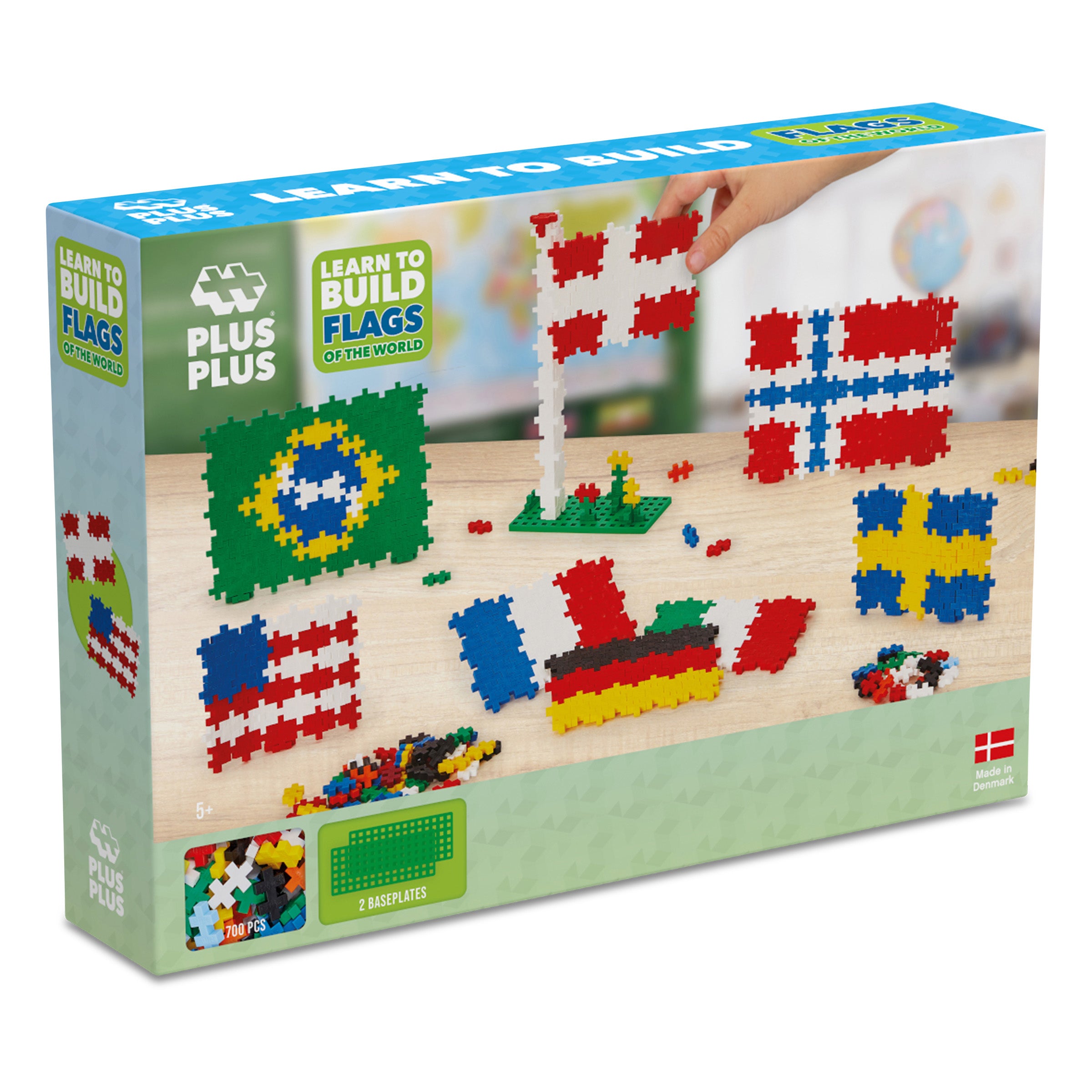 PLUS-PLUS - LEARN TO BUILD - FLAGS OF THE WORLD 700PCS – Outback Hobbies