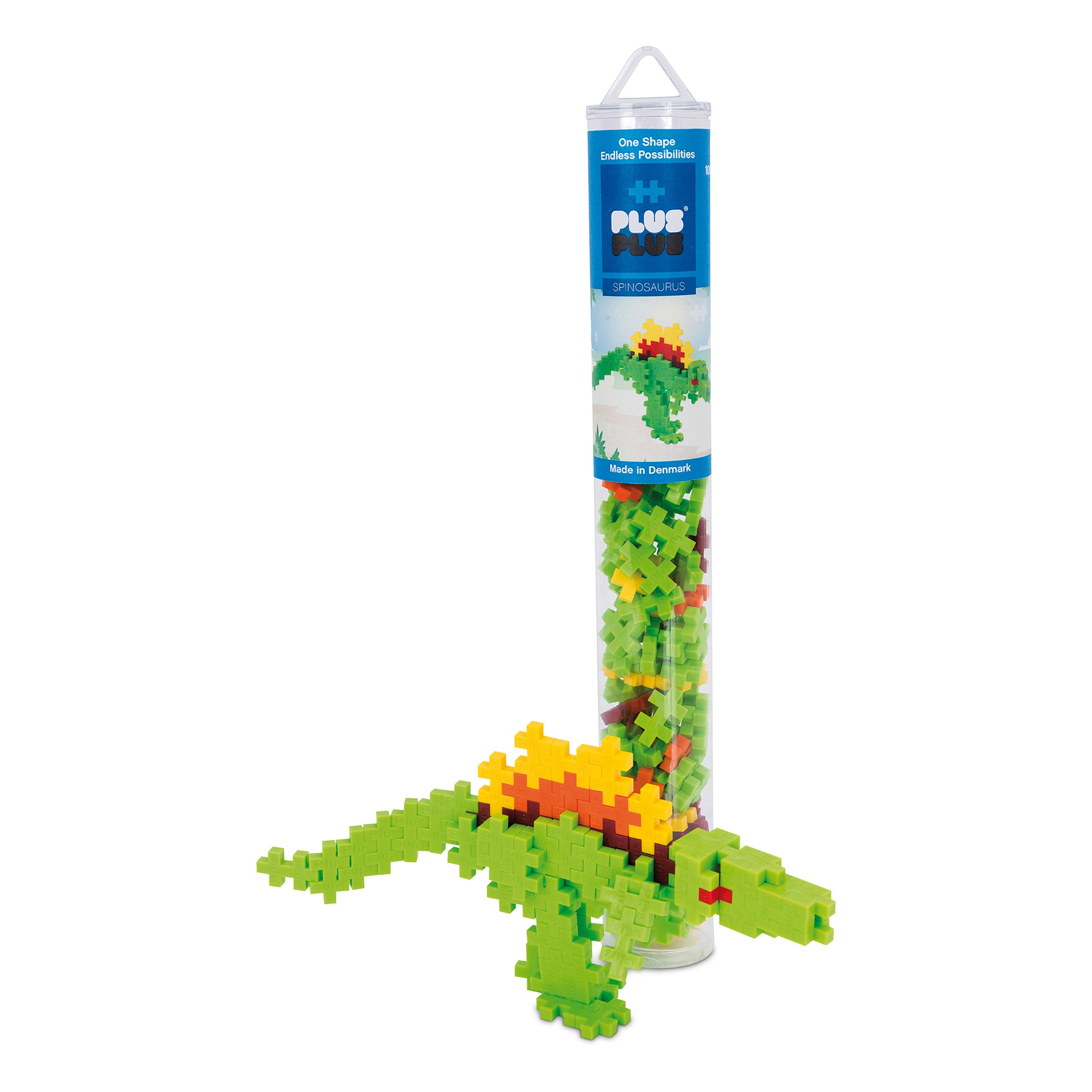 PLUS-PLUS - SPINOSAURUS - 100 PCS TUBE – Outback Hobbies