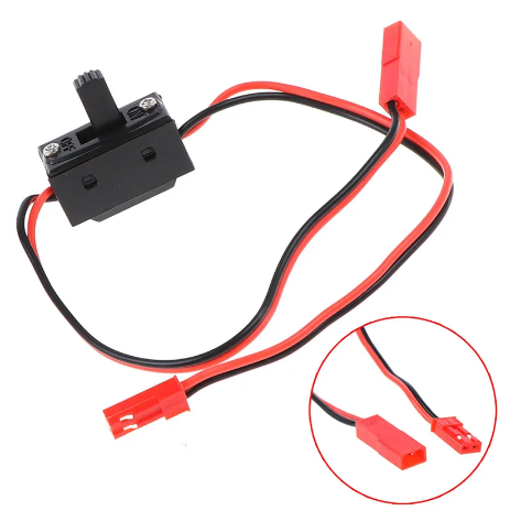 30cm switch connector wire cable JST red – Outback Hobbies