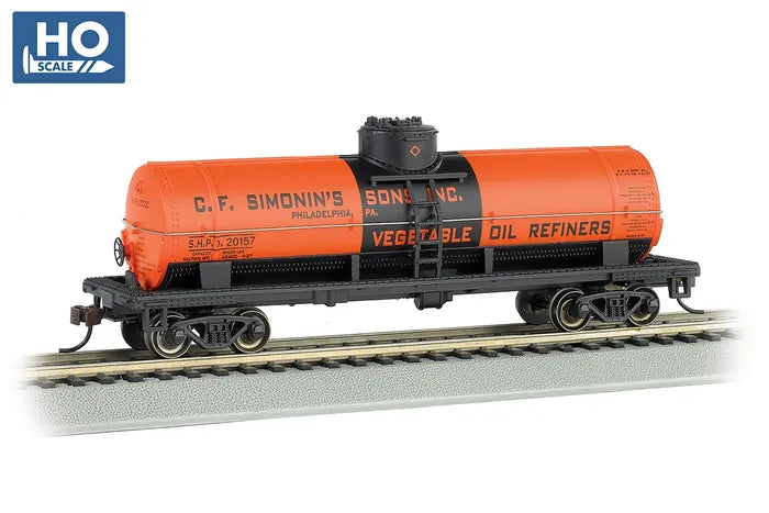 BACHMANN C.F. SIMONIN'S & SONS INC. #20157 40' SINGLE-DOME TANK CAR HO ...
