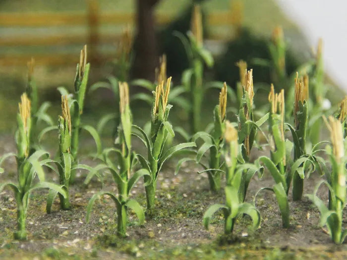 BACHMANN CORN STALKS, 1" TALL, 30/PACK.HO SCALE – Outback Hobbies
