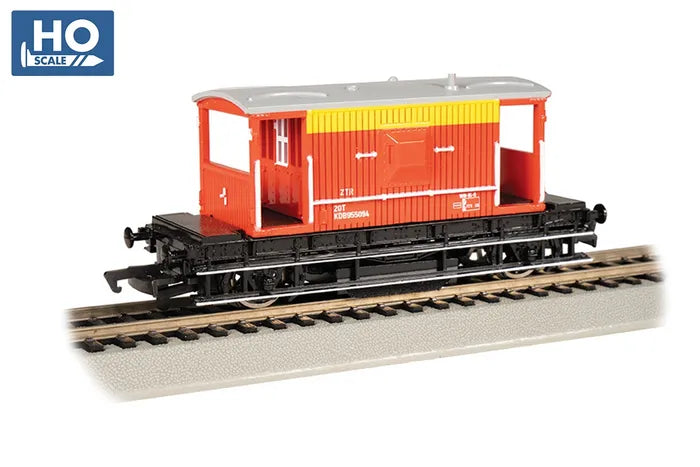 BACHMANN SIGNAL & TELEGRAPH #KDB955094 TRACK CLEANING BRAKE VAN, HO SC ...