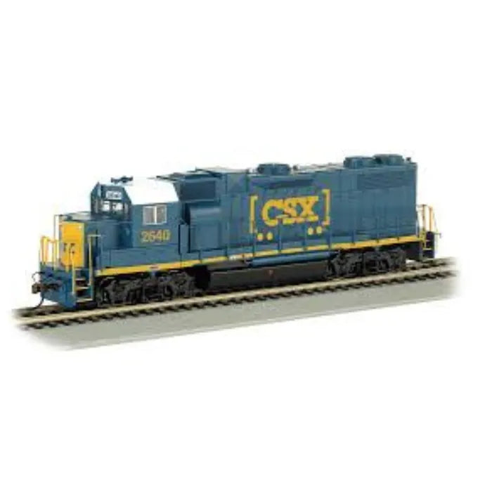 BACHMANN CSX #2640 (HTM) GP38-2 LOCO, DCC READY, HO SCALE – Outback Hobbies