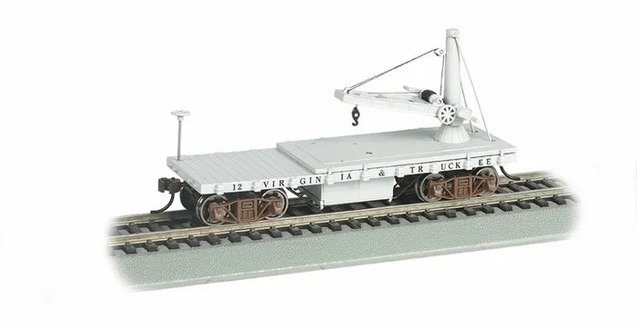 BACHMANN VIRGINIA & TRUCKEE OLD TIME DERRICK CAR. HO SCALE – Outback ...